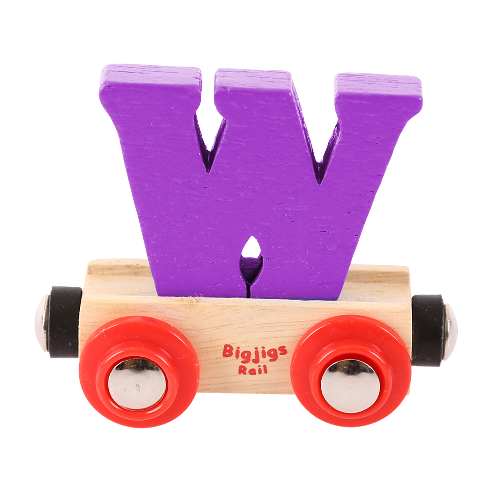 Bigjigs Rail Wooden Rail Name Train Letters | eBay